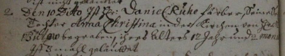 Daniel Ruhe Clara Tabbert